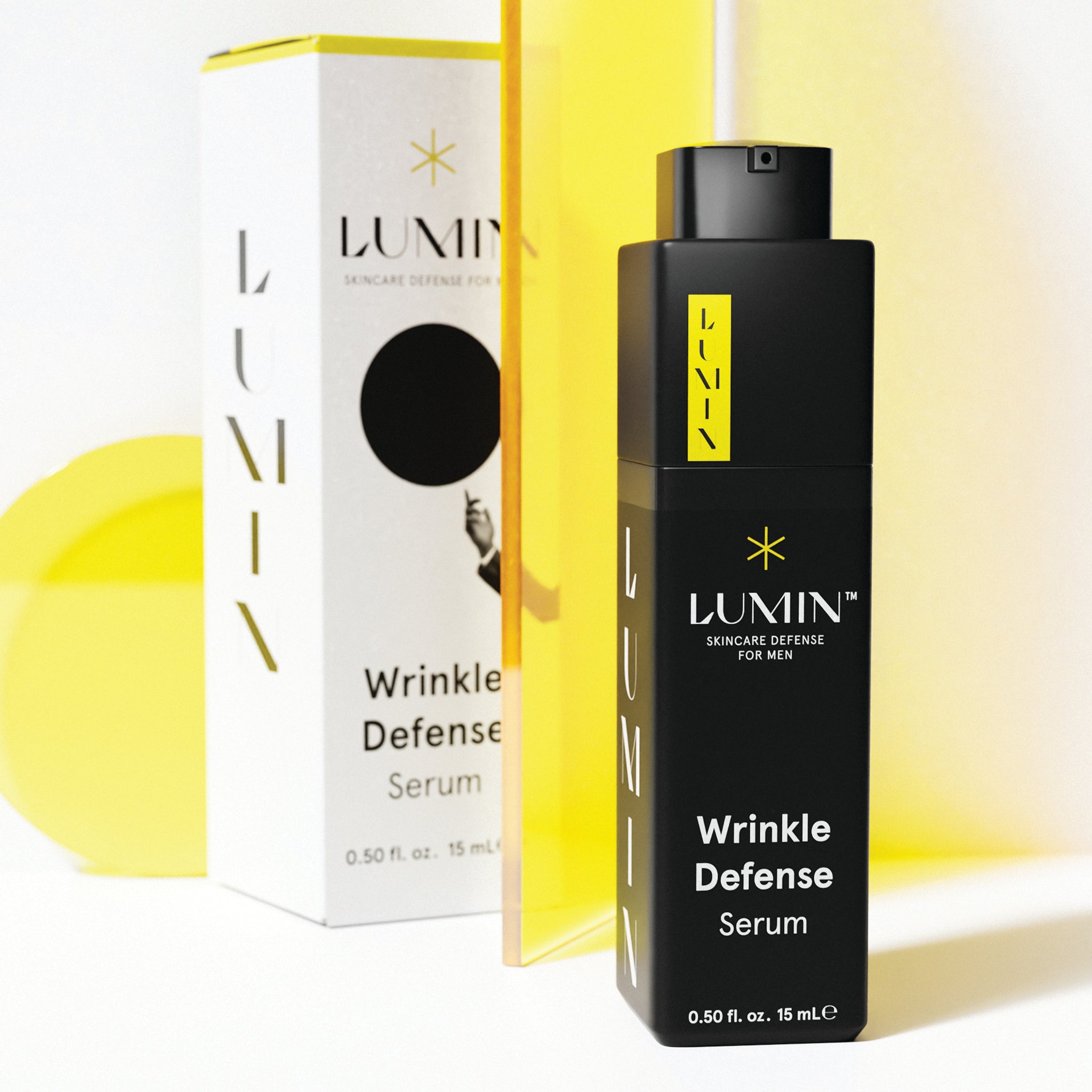 Wrinkle Defense Serum - Anti Aging Serum for Men | Lumin Skincare México
